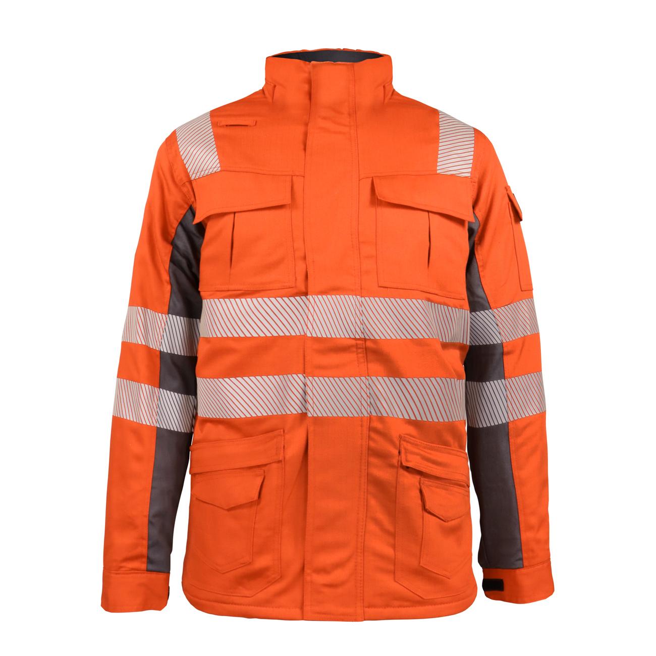 Parka Ignifuga Absolute Fire Antiestatica FRWJT NFPA 13034 Naranja
