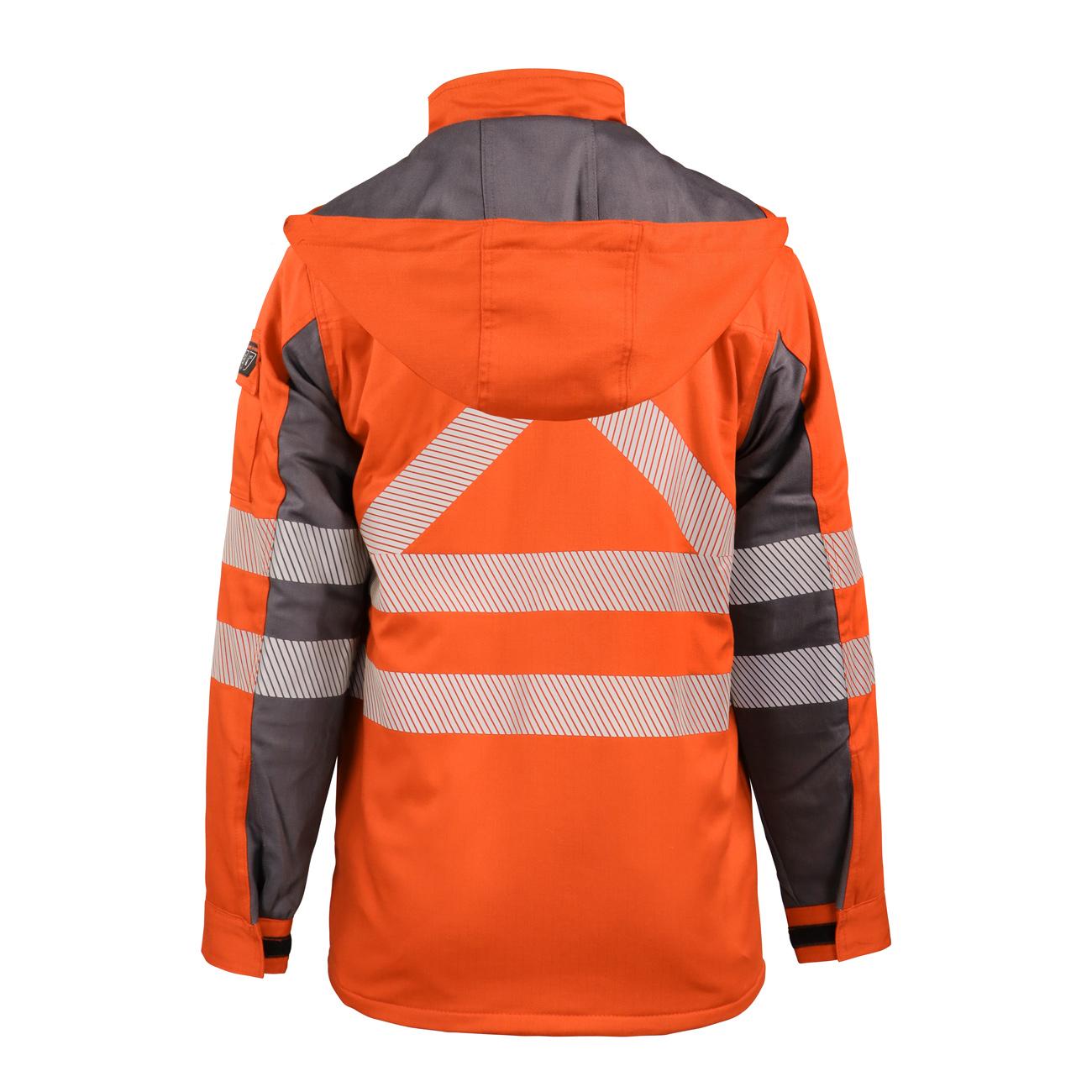 Parka Ignifuga Absolute Fire Antiestatica FRWJT NFPA 13034 Naranja
